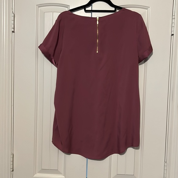 Express | Tops | Never Worn Rose Color Blouse Beautiful And Comfortable ...